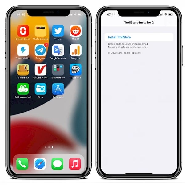 TrollStore - Phần mềm cho phép cài đặt ứng dụng ngoài trên iOS